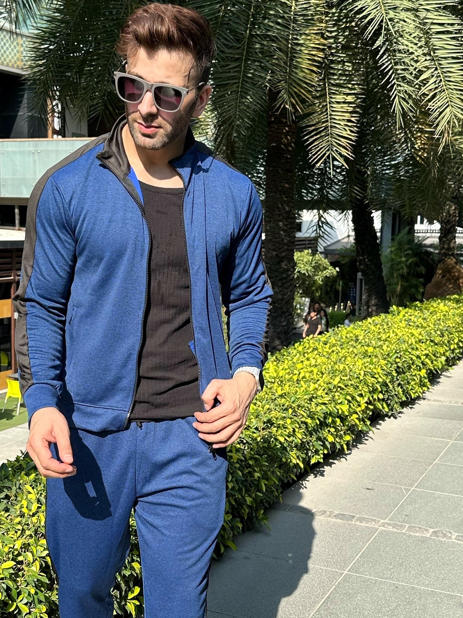 Gritstones Tinted Blue Tracksuit Co-Ord